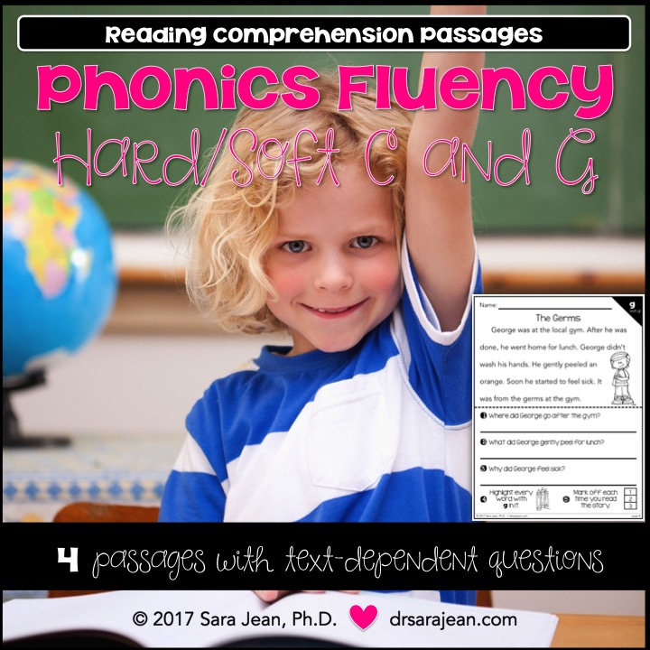 Phonics Fluency Reading Comprehension Passages and Questions • Hard ...