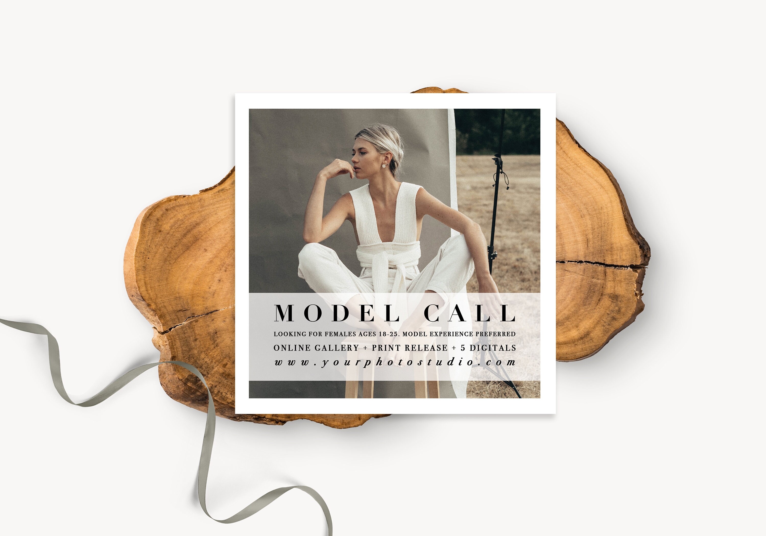 Model Call Template Photography Casting Call Photography - Etsy