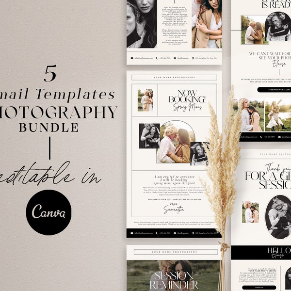 Photography Newsletter Template - Etsy