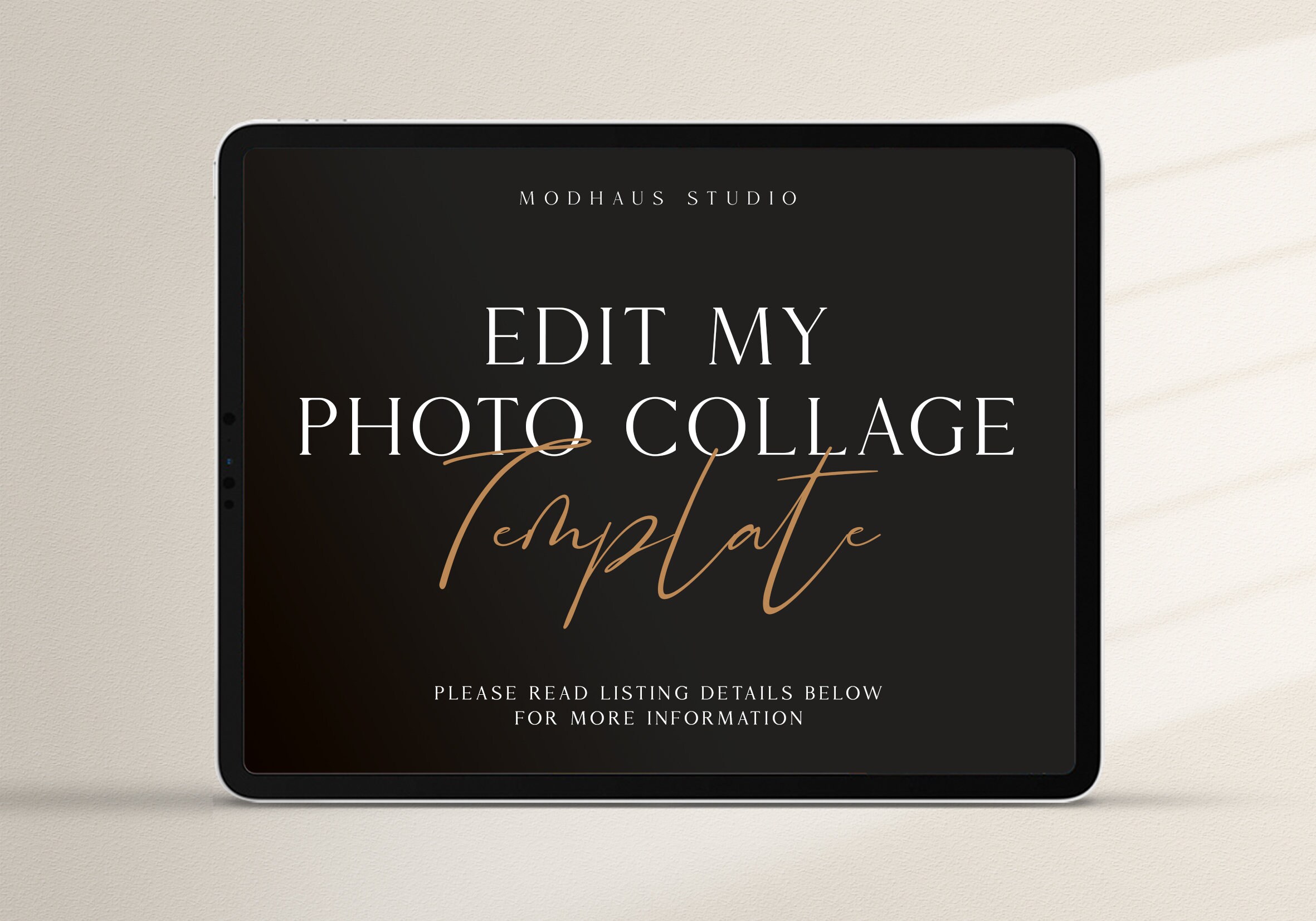 Customization Add on Edit My Photo Collage Template for Me 1-2 Business ...