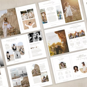 Senior Welcome Guide, Senior Style Guide, Senior Photography Client ...