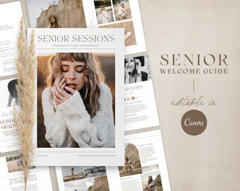 3 Page Photography Pricing Template Session Price Guide List - Etsy