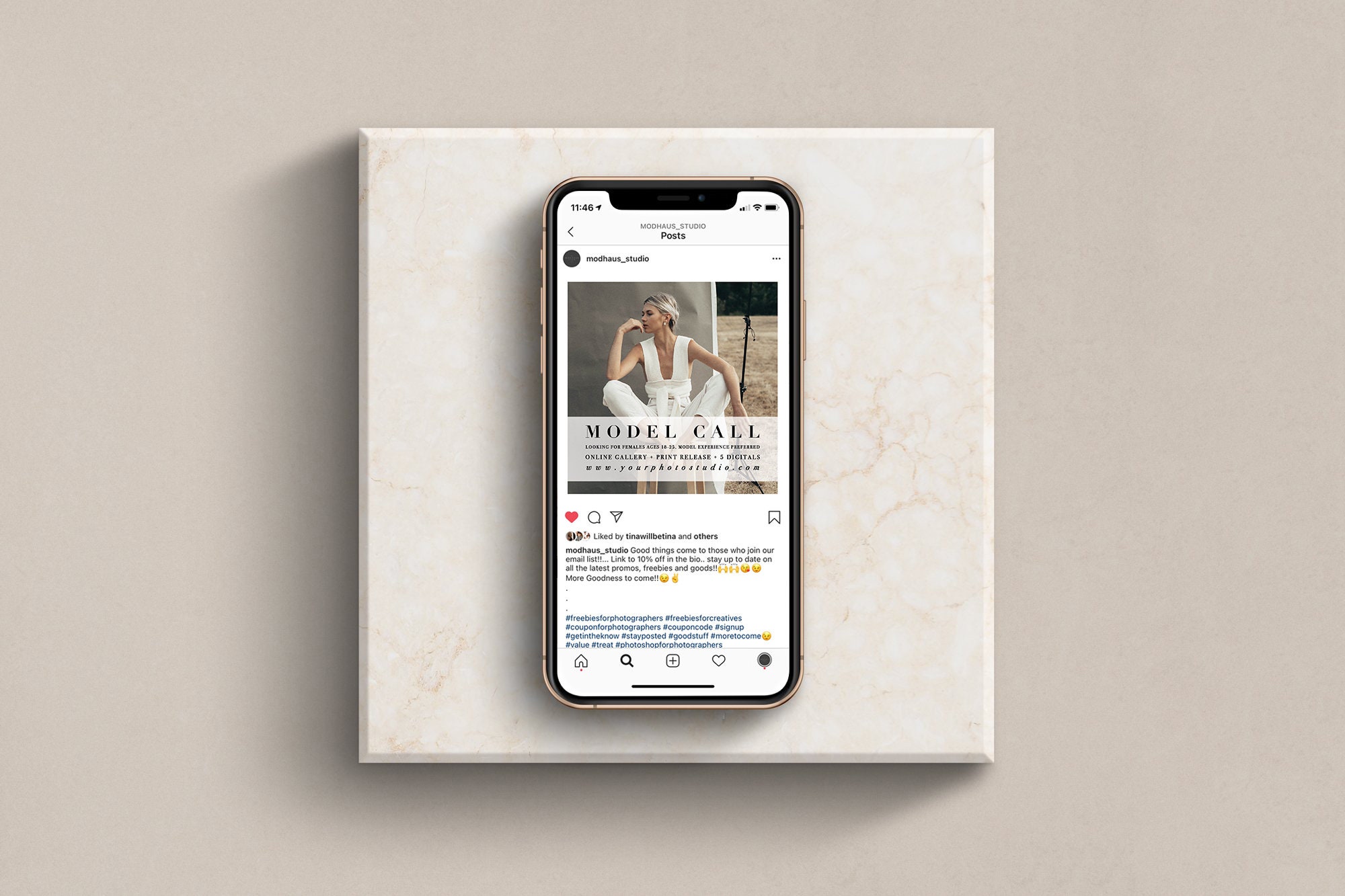 Model Call Template Photography Casting Call Photography - Etsy