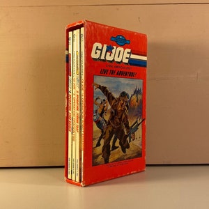 1980s G.I. Joe Live the Adventure Paperback Book Box Set, Vintage Find ...
