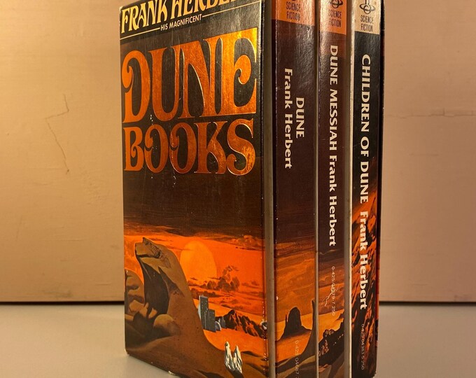 1980s the Complete Dune Trilogy Box Set by Frank Herbert, Paperback ...