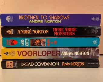 1970s-80s Andre Norton Collection of Paperback Books, 1970s 1980s ...