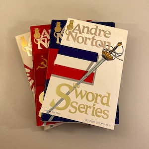 1985 Sword Trilogy, Andre Norton Paperback Book Set, Unicorn-star Press ...