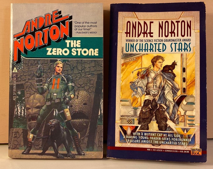Zero Stone Series, Andre Norton Collection, Vintage Paperback Books ...