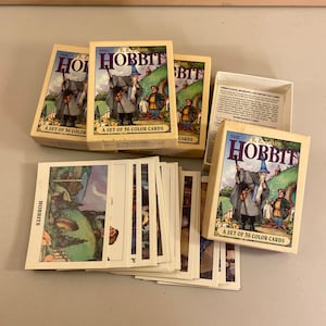 1992 J.R.R. Tolkien the Hobbit Set of 36 Color Cards, Movie ...