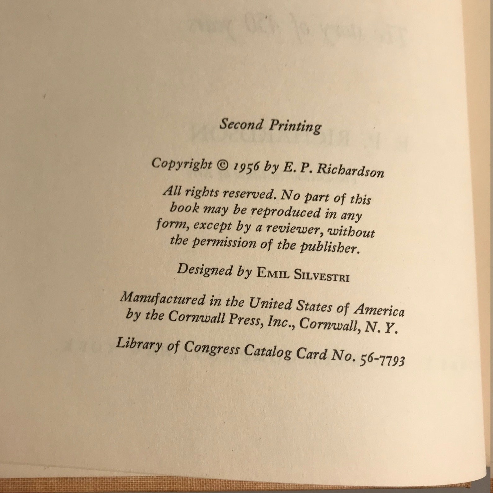 1956 Painting in America Book, 450 Years of Canvas Art History, Mid ...