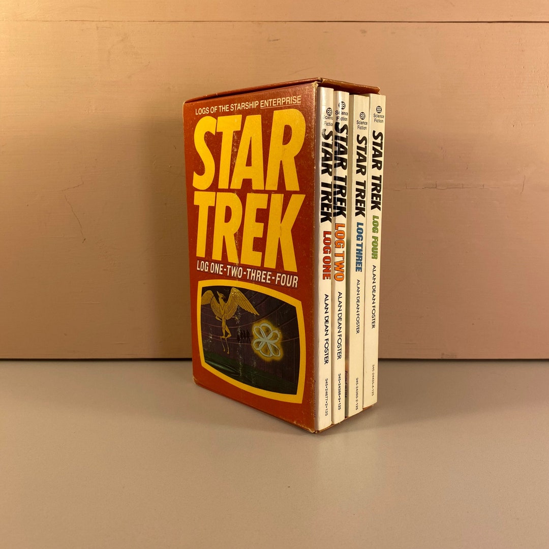 1975 Logs of the Starship Enterprise, Star Trek Paperback Books Box Set ...