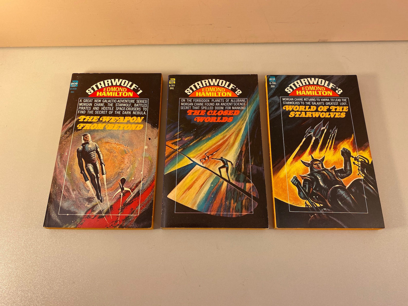 1967 1968 Starwolf Trilogy Book Bundle by Edmond Hamilton - Etsy