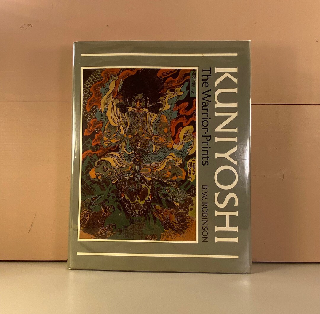 1982 Kuniyoshi the Warrior-prints Coffee Table Book, Hard Cover Hard ...