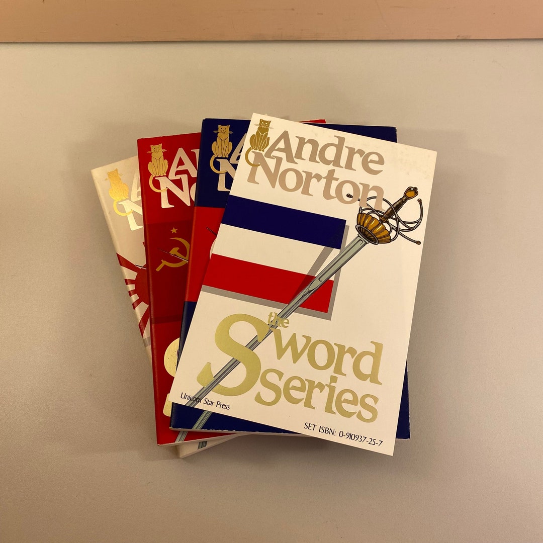 1985 Sword Trilogy, Andre Norton Paperback Book Set, Unicorn-star Press ...