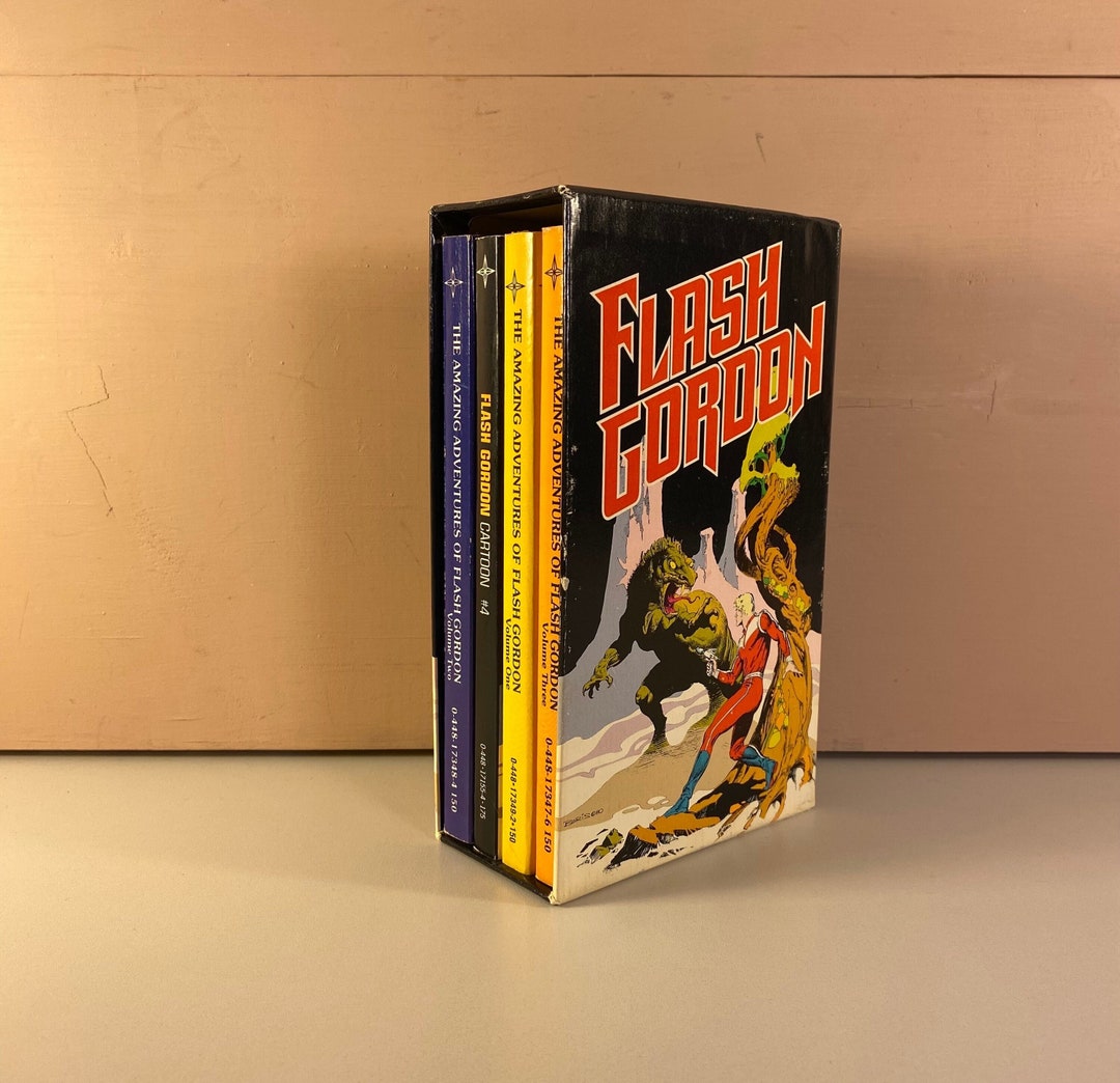 1980s the Amazing Adventures of Flash Gordon Paperback Book Box Set ...