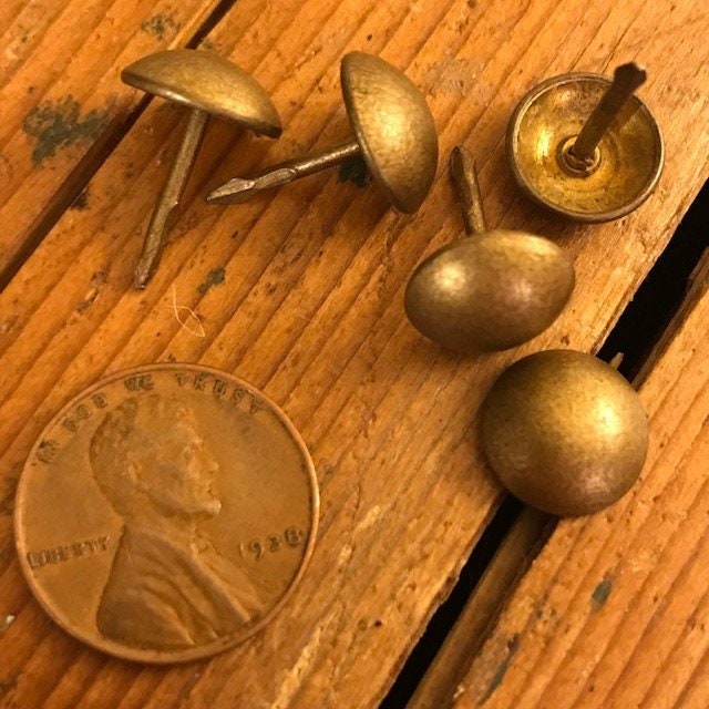 Qty: 150 Classy Natural Decorative Nails 1/2 Inch Upholstery | Etsy