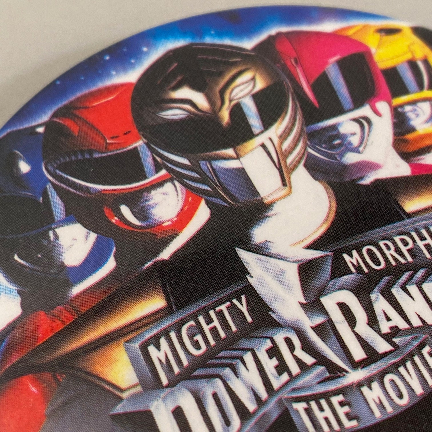 1995 Power Rangers Pinback Button Vintage 90s Mighty Morphin | Etsy