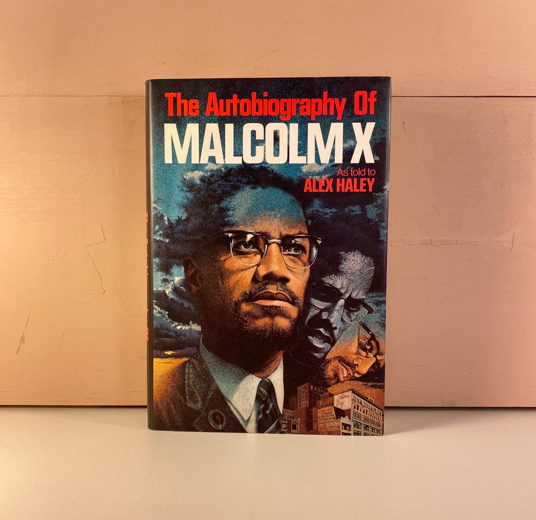 1992 the Autobiography of Malcolm X as Told to Alex Haley Hardcover Book, Classic Black ...