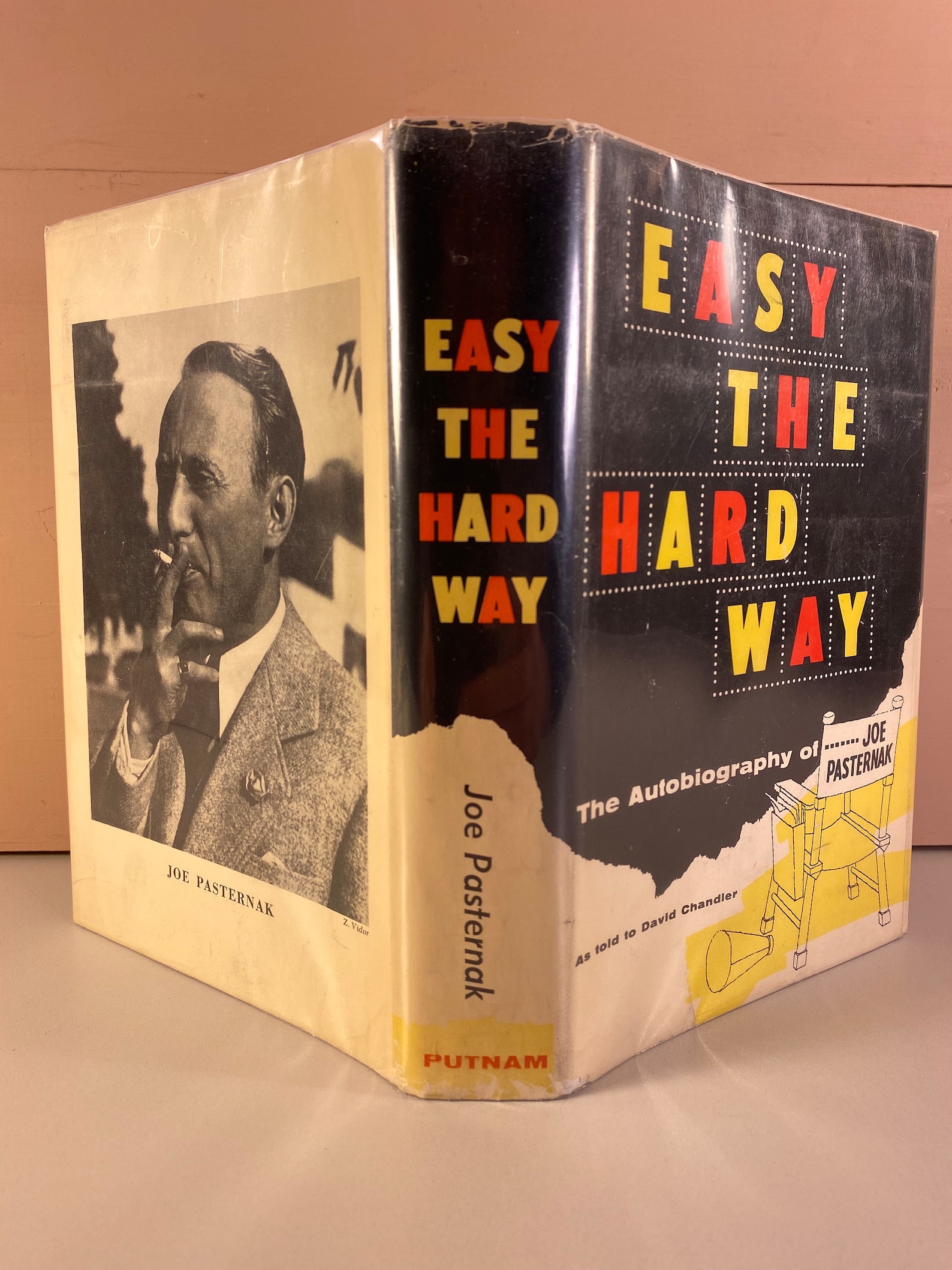 1956 Signed Copy Easy the Hard Way Hardcover Book, Inscribed by Joe ...