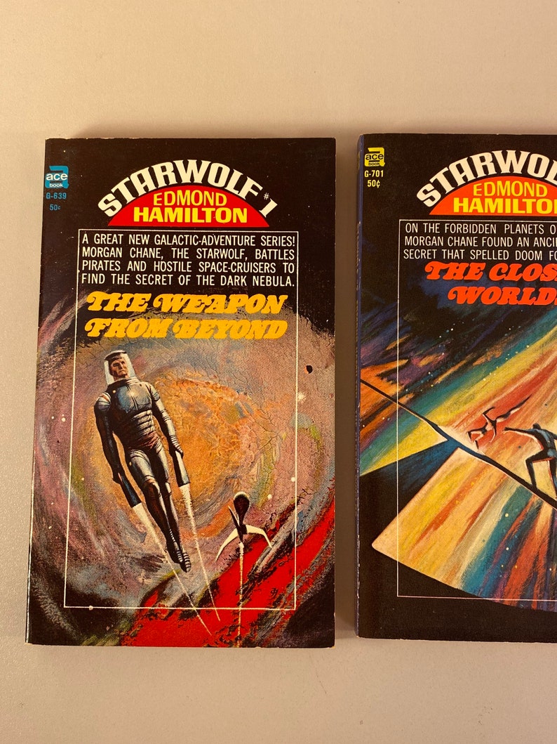 1967 1968 Starwolf Trilogy Book Bundle by Edmond Hamilton - Etsy