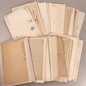 115 Artistic Postcards, USA and Foreign Old Souvenir Post Cards, 1920s ...