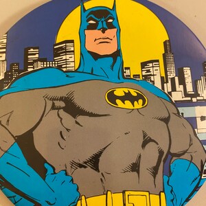 6" Diameter, Huge 1982 Batman Pinback Button, Great Big Button, Button ...