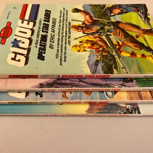 1980s G.I. Joe Live the Adventure Paperback Book Box Set, Vintage Find ...