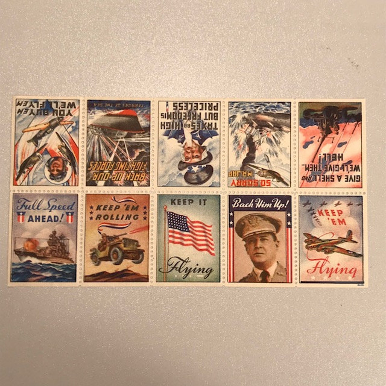 RARE WW2 US Cinderella Stamps Unused Vintage World War II - Etsy