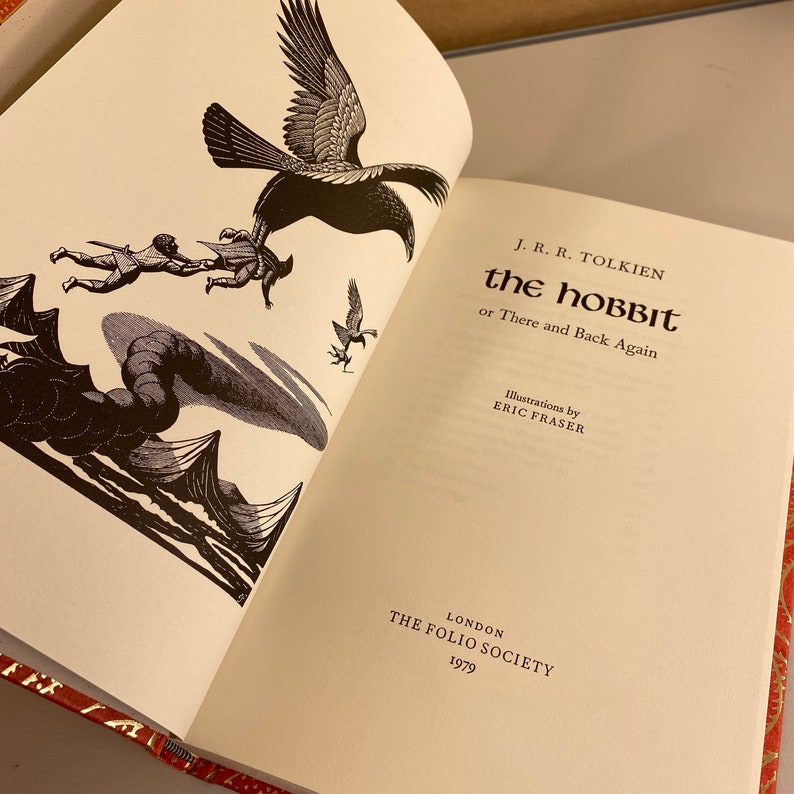 1999 3rd Printing the Hobbit Eric Fraser Illustrations the - Etsy