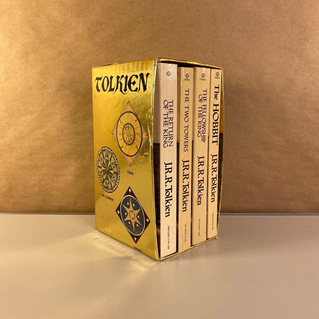 1970s J.R.R. Tolkien, the Hobbit, the Lord of the Rings, 4 Paperback ...