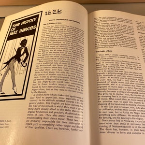 1975 Anthology of American Jazz Dance Hardcover Book, Author Inscribed ...