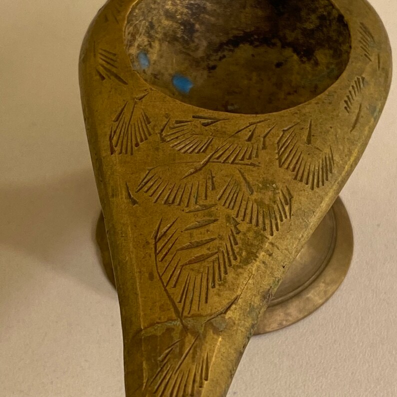 Brass Incense Genie Lamp Unique Incense Burner India Brass | Etsy