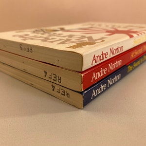 1985 Sword Trilogy, Andre Norton Paperback Book Set, Unicorn-star Press ...