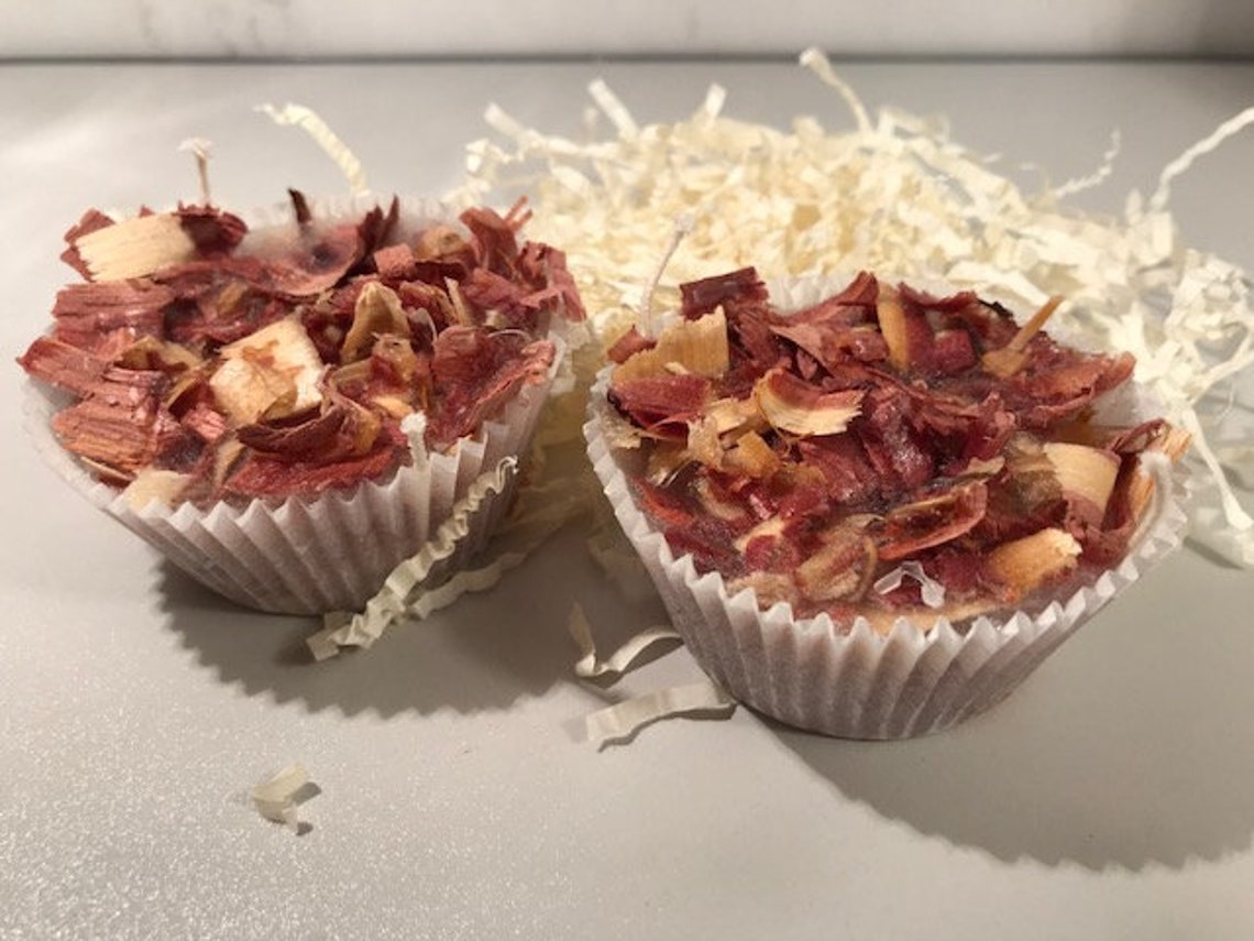 Cedar Fire Starter Muffin 2 pack Emergency Supplies Fire | Etsy