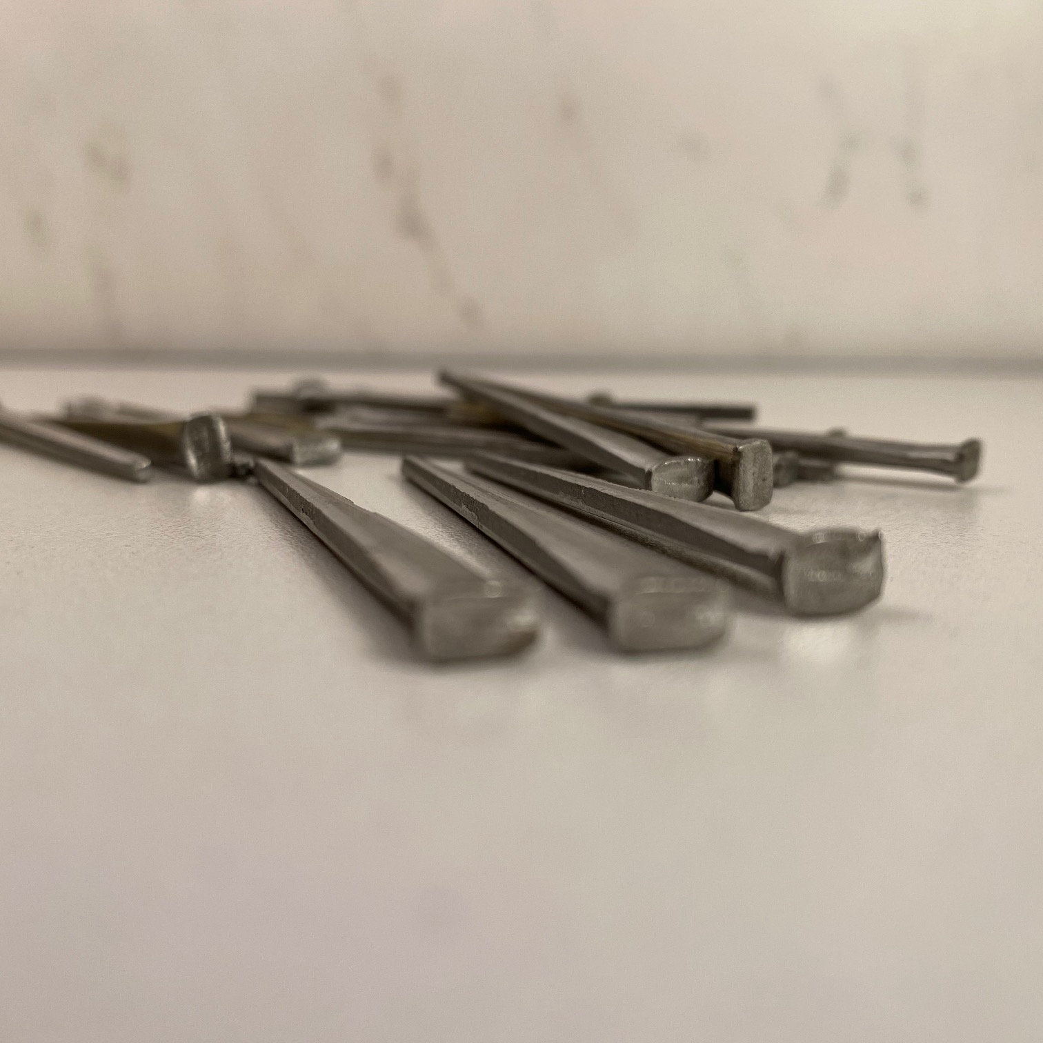 Qty 20 2.5 Fine Finish Steel Cut Nails 2.5 Inch Nails | Etsy