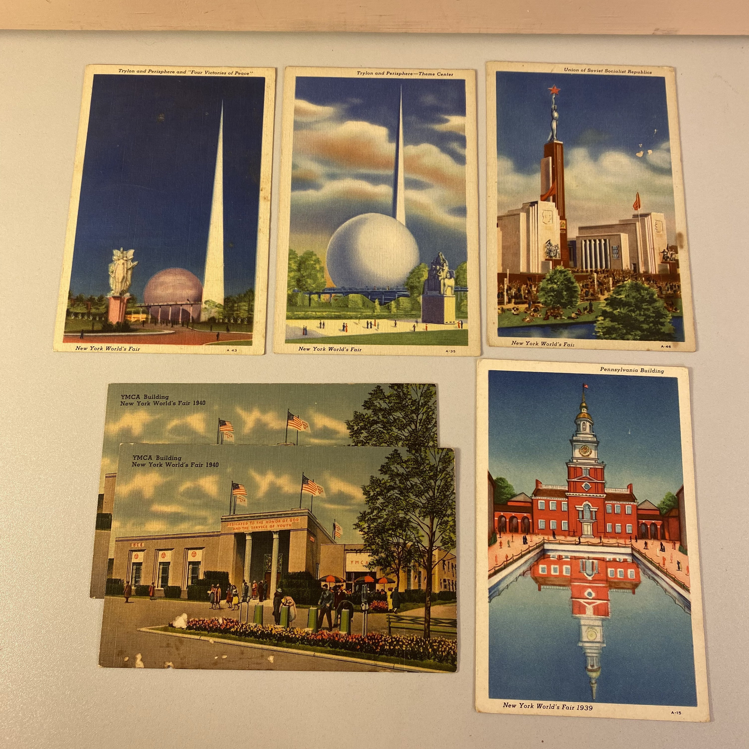 23 Old 1939 NY Worlds Fair Postcards Old Souvenir New York - Etsy