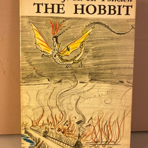 1967 Unwin Books Paperback Book, J. R. R. Tolkien, the Hobbit, LOTR ...