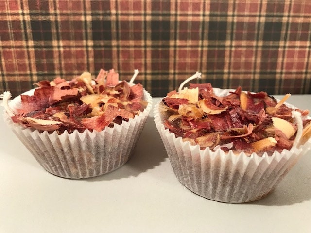 Cedar Fire Starter Muffin 2 pack Emergency Supplies Fire | Etsy