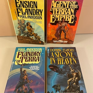 1980s Poul Anderson Science Fiction Box Set, Sci Fi Books, Vintage ...