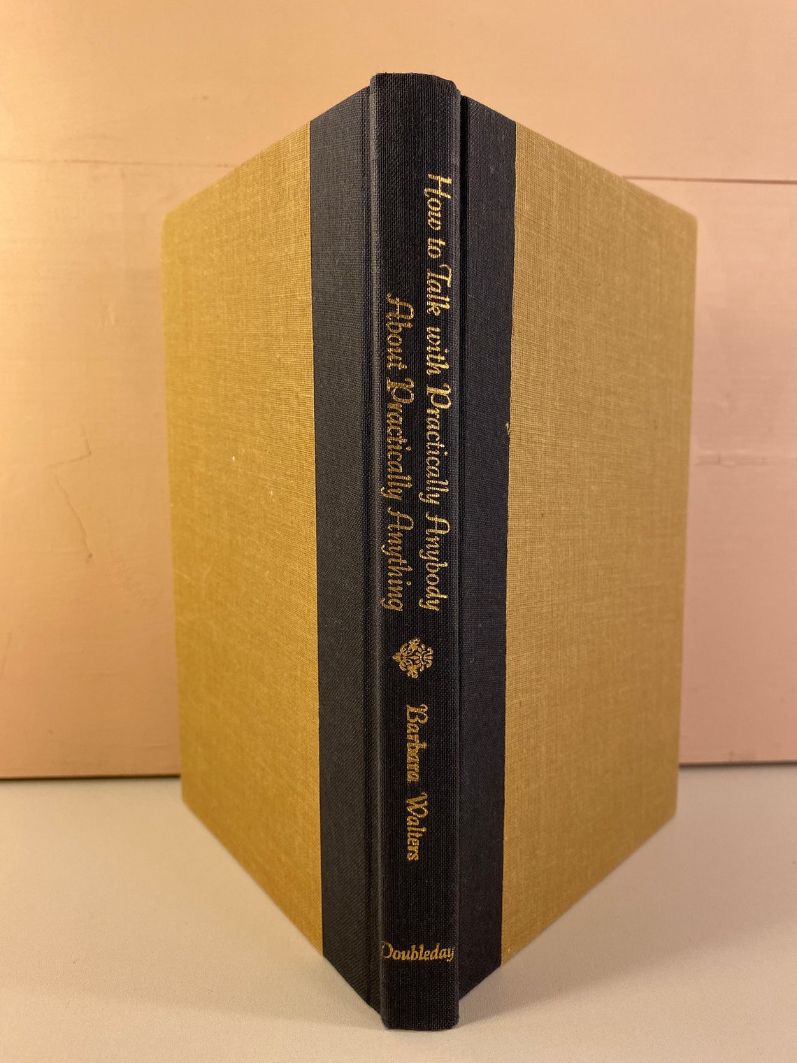1970 Barbara Walters Hardcover Book, How to Talk With Practically ...