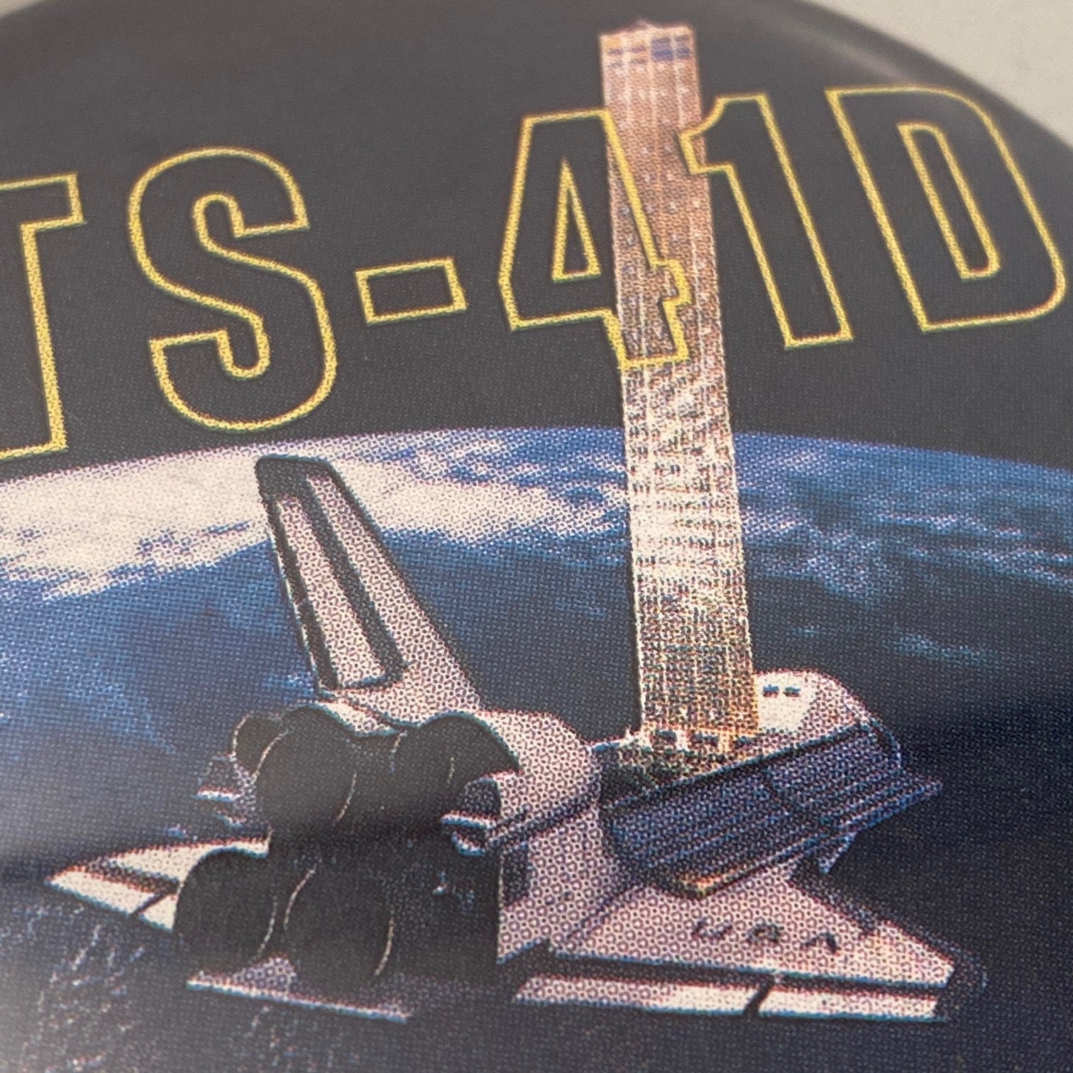 1980s NASA Mission STS-41D Lockheed Pinback Button Vintage | Etsy