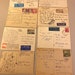 20 Old Misc Foreign Postcards, Old Souvenir Post Cards, 1930s - 1970s ...