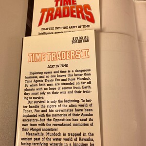 2000 / 2001 Time Traders Series, Andre Norton Hardcover Books, Two ...