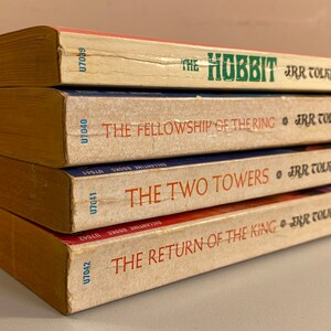 1965 1st Printing the Hobbit Plus LOTR Green Box Set, the Lord of the ...