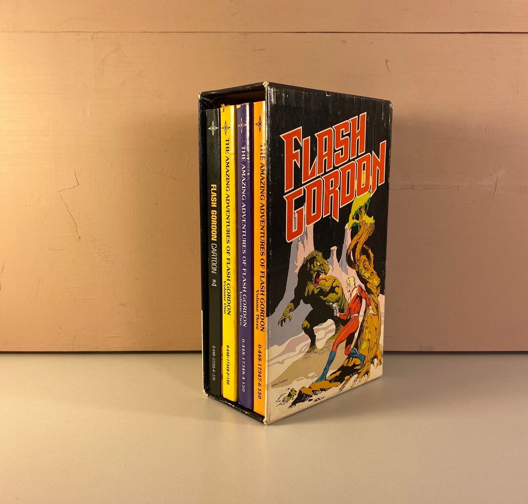 1980s the Amazing Adventures of Flash Gordon Paperback Book Box Set ...