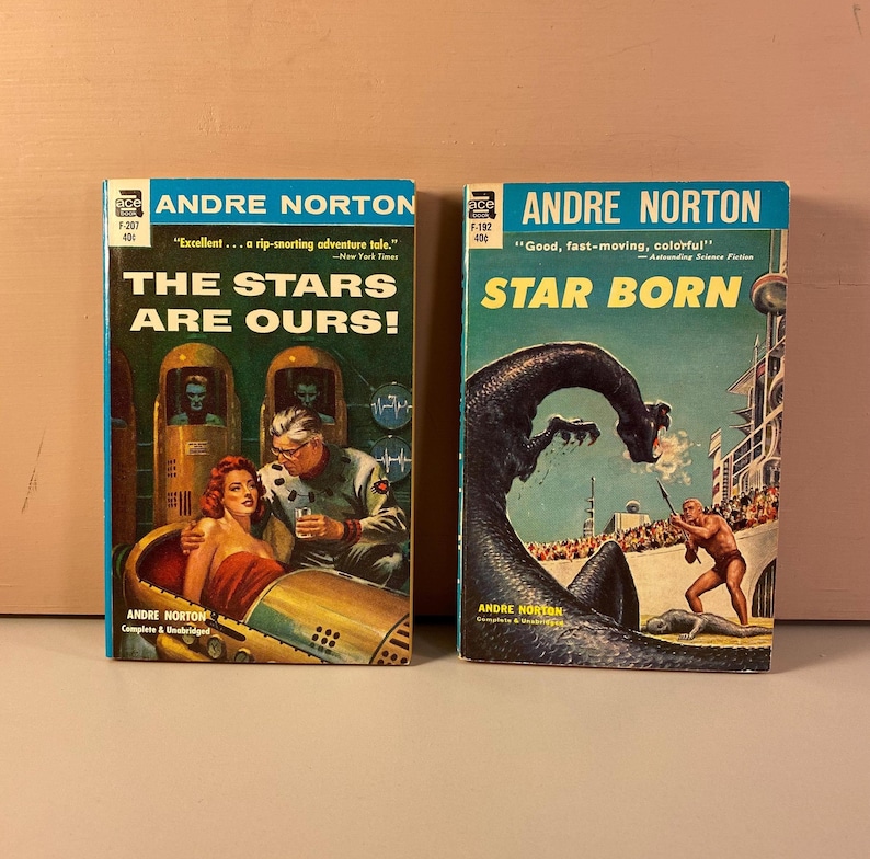 Astra Series, Andre Norton Collection, Vintage Paperback Books, Mid ...