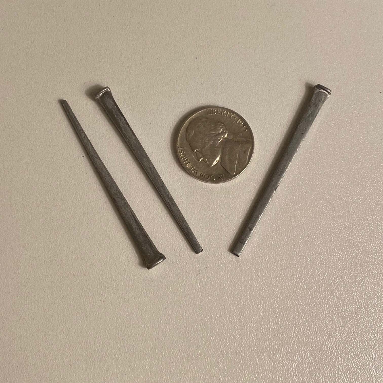 Qty 30 2 Fine Finish Steel Cut Nails Two Inch Nails - Etsy