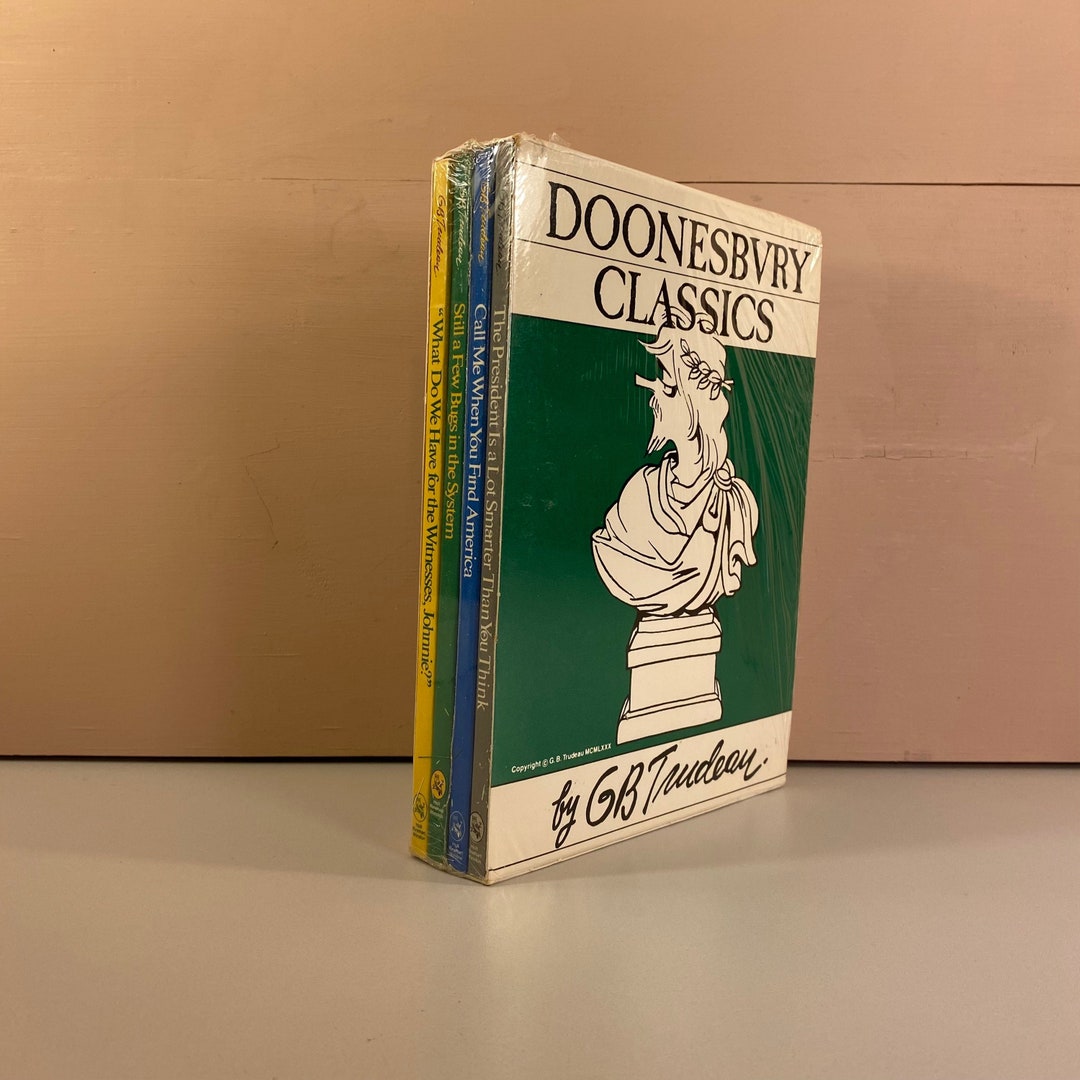 1980 Sealed Doonesbury Classics Paperback Box Set, by GB Trudeau ...