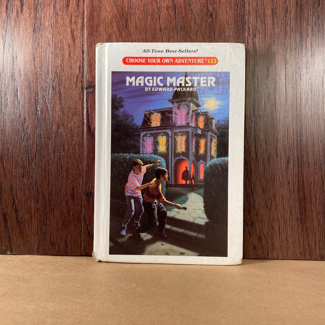 1992 Magic Master #122, Hardcover Choose Your Own Adventure Book, Hard ...