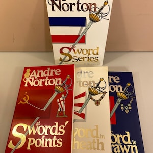 1985 Sword Trilogy, Andre Norton Paperback Book Set, Unicorn-star Press ...